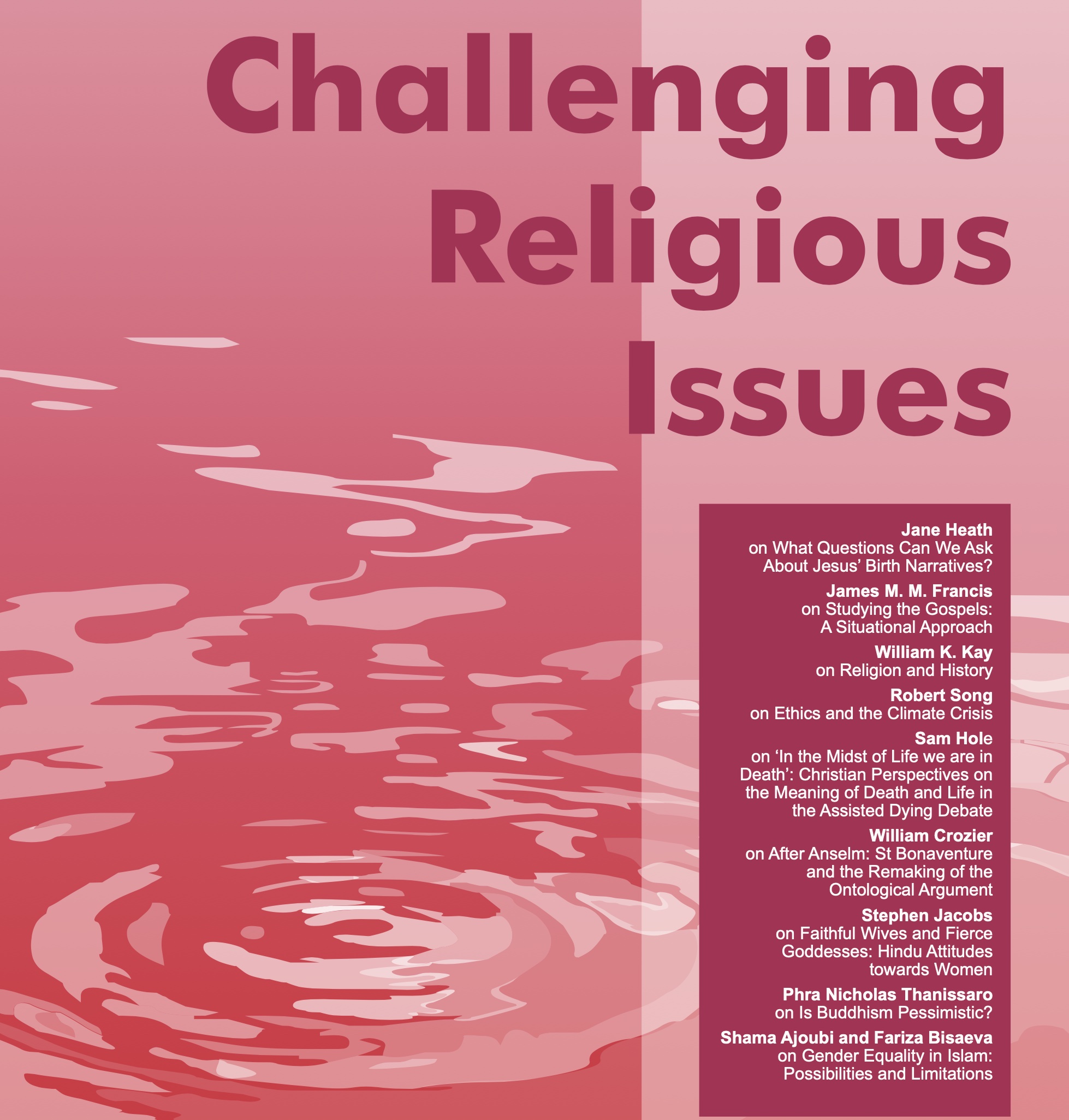 Assisted dying, Ethics and the climate crisis, and more in Challenging ...